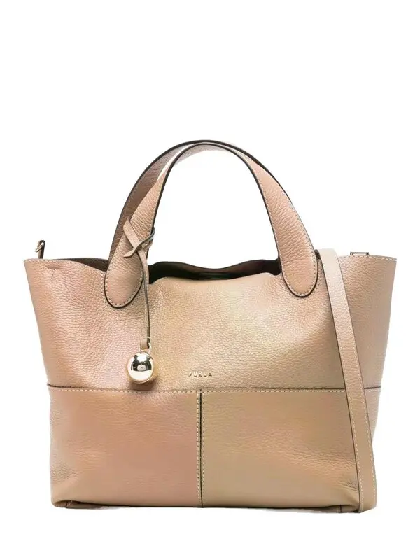 Furla Ball-detail Tote - Brown