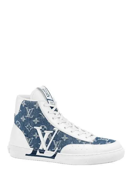 LOUIS VUITTON Charlie High Top Sneakers - White