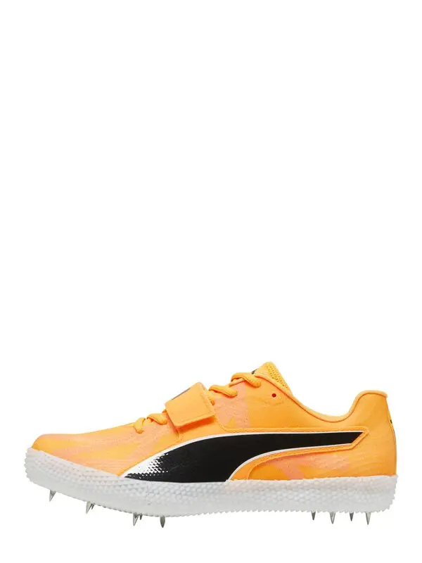 PUMA Evospeed High Jump Ultraweave Track & Field Jumping Spikes Shoes - Orange