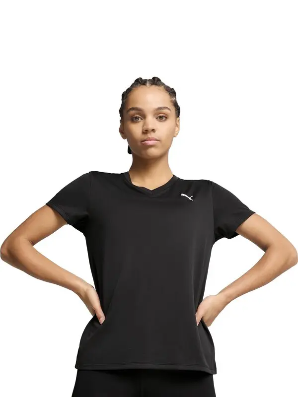 PUMA Training V-neck T-shirt - Black