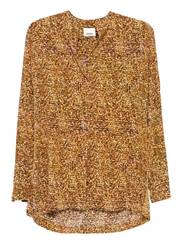 Isabel Marant Sima Blouse - Yellow