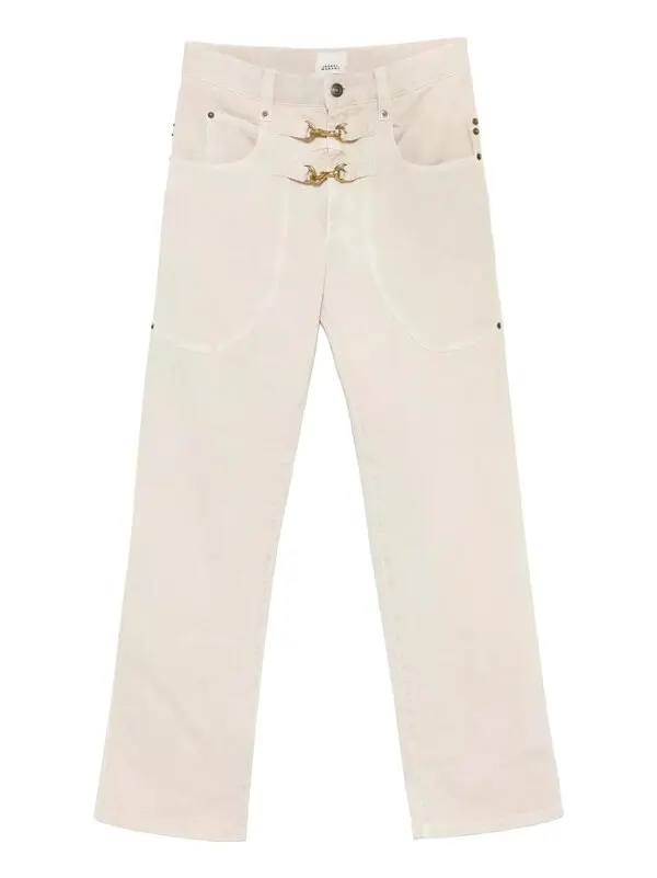 Isabel Marant Brinley Jeans - Neutrals