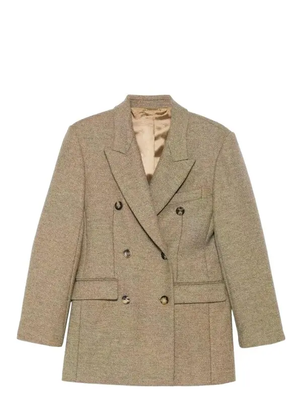 Isabel Marant Isidora Coat - Neutrals