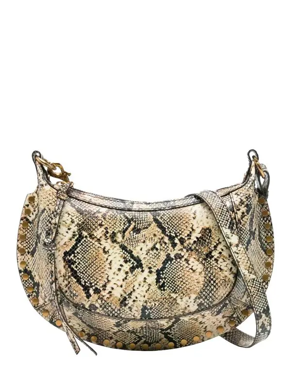 Isabel Marant Oskan Moon Shoulder Bag - Neutrals