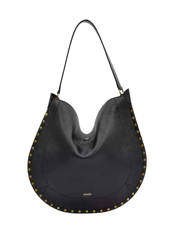 Isabel Marant Oskan Soft Shoulder Bag - Black