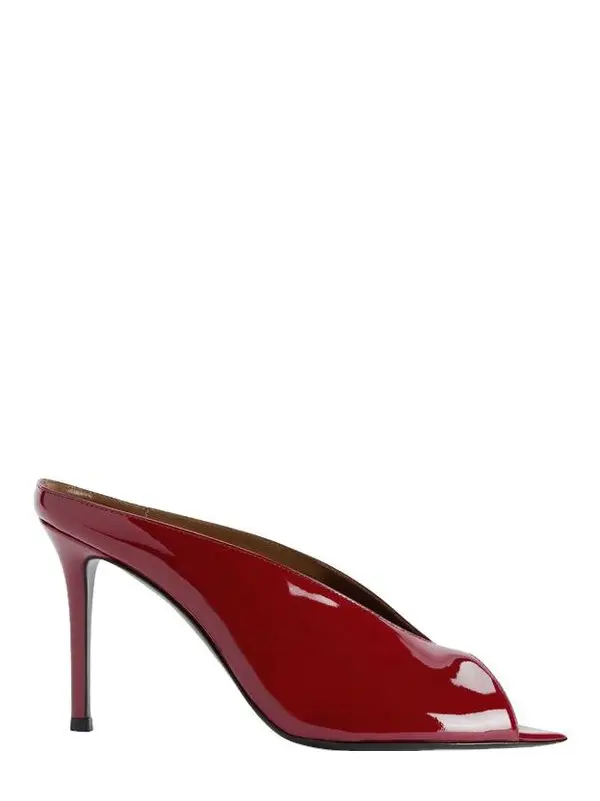 GIUSEPPE ZANOTTI Intriigo Cluedo 90 Mules - Red