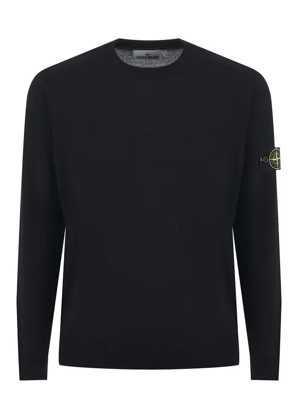 Stone Island Sweaters - Black