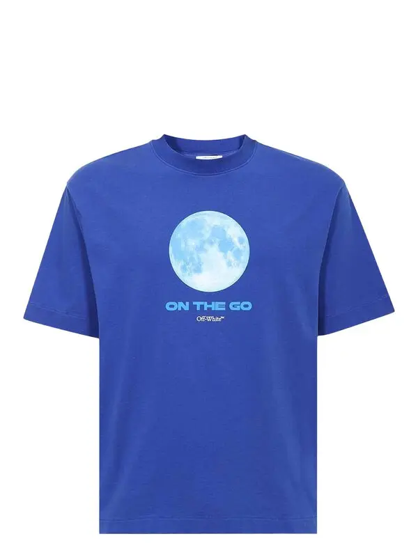 Off-White Onthego Moon Skate T-shirt - Blue