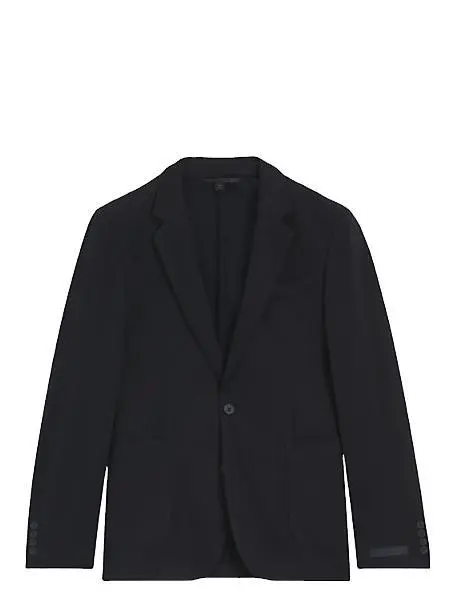 BOSS Beckham X Slim-fit Single-breasted Jacket - Dark Blue