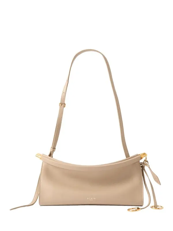 Alaïa Le Click E/w Small Shoulder Bag - Neutrals