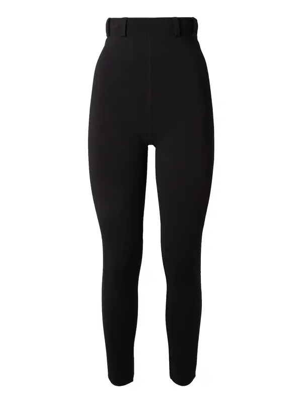 Alaïa Stretch-knit Leggings - Black