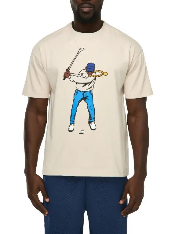 EASTSIDE GOLF Swingman Graphic T-shirt - Pumice