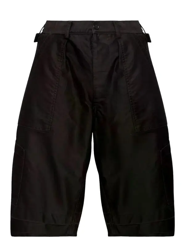MAISON MARGIELA Cotton Utility Shorts - Black