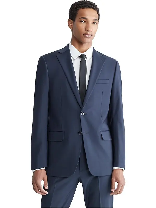 Calvin Klein Slim Fit Suit Jacket - Navy