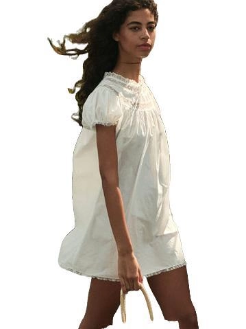 DÔEN Daphne Mini Dress - Salt