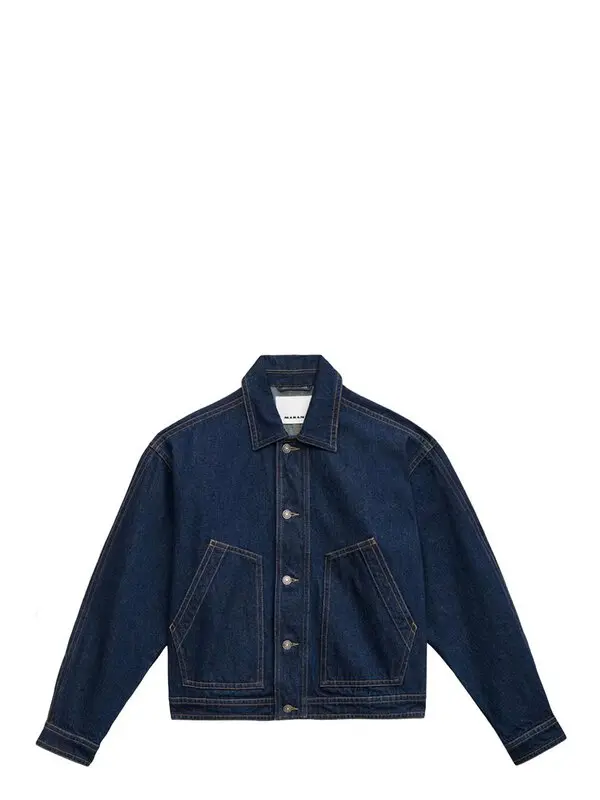 Isabel Marant Jorest Denim Jacket - Dark Midnight