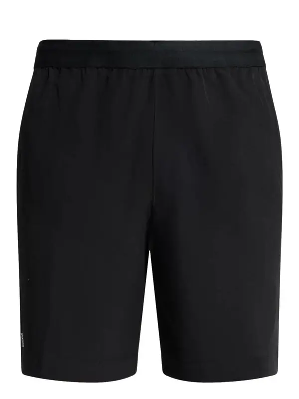 Lacoste Logo-appliqué Drawstring Shorts - Black