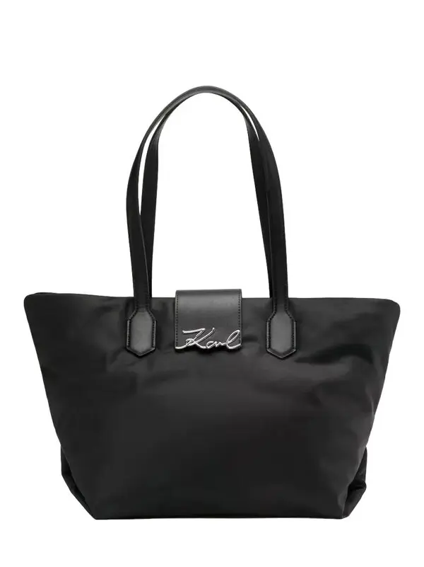 Karl Lagerfeld Ksignature Tote Bag - Black