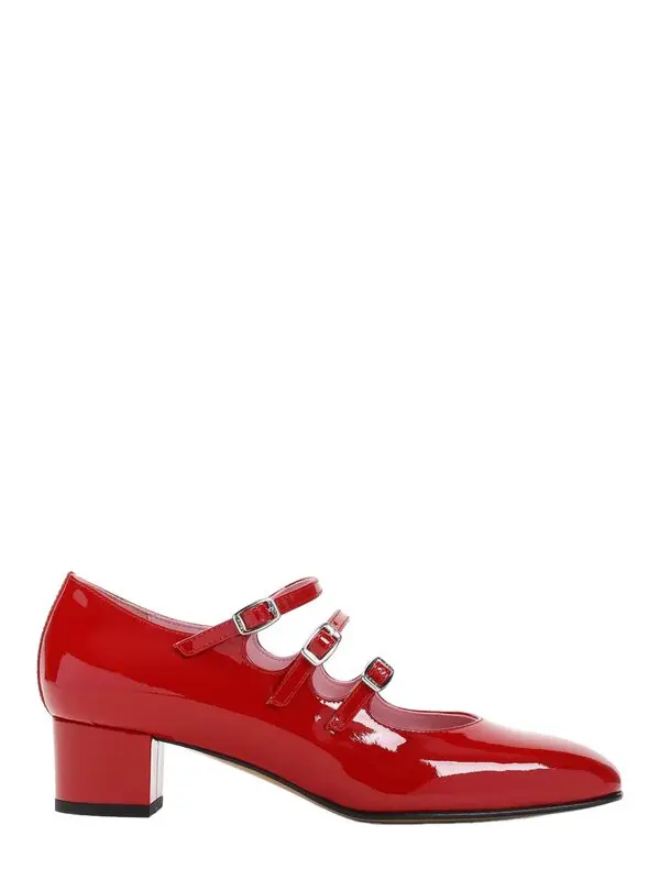 CAREL Kina Mary Jane Pumps - Red