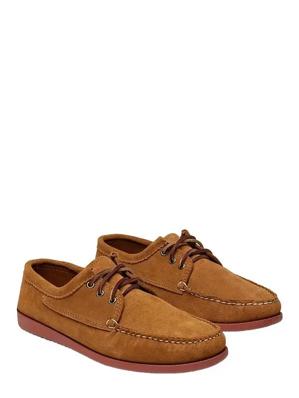 Quoddy Blucher Shoe - Toast Suede