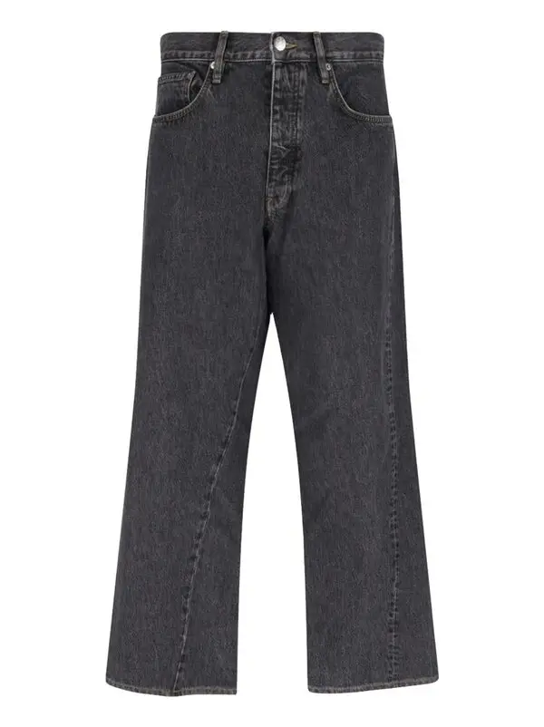SUNFLOWER Straight Leg Jeans - Black