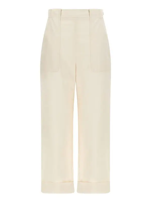 Max Mara Palio Pants - White