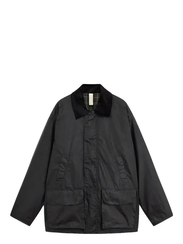 SUNFLOWER Waxe Ripstop Leisure Jacket - Black