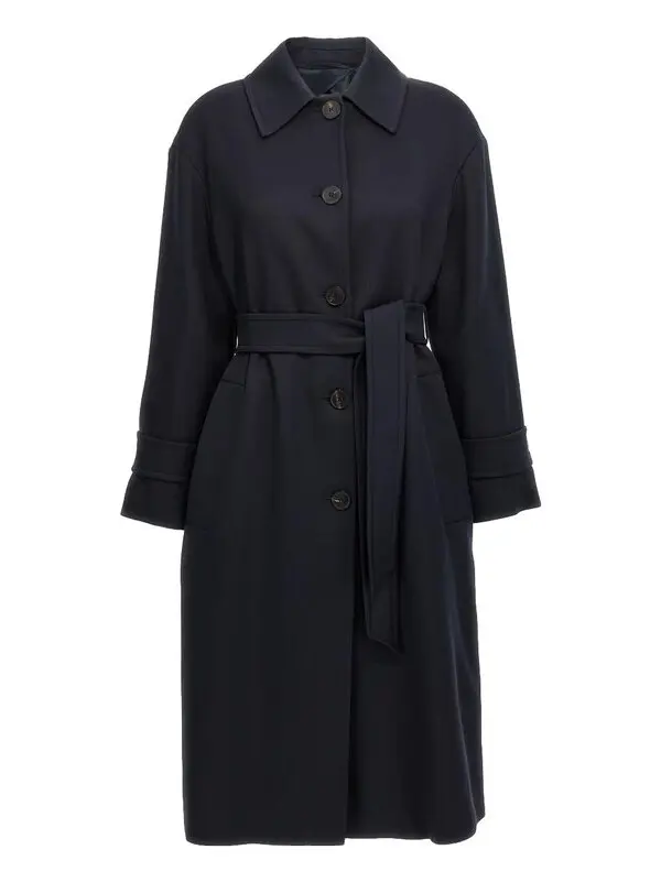 Max Mara Ilde Coat - Blue