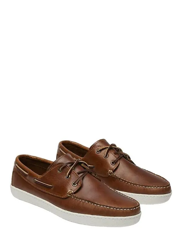 Quoddy Runabout Boat Shoe - Whiskey