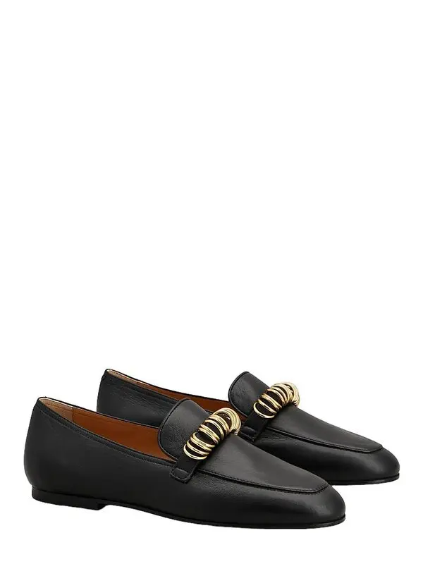 TOD'S Loafer Flats - Black