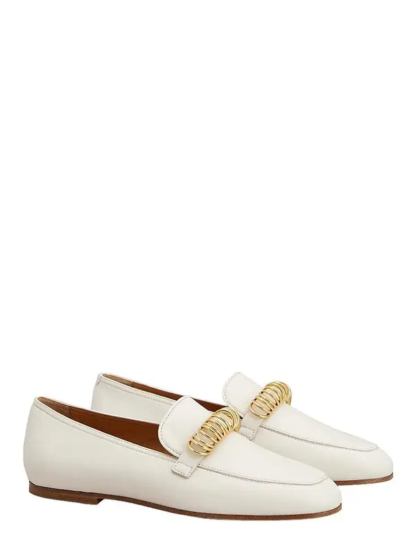 TOD'S Loafer Flats - White