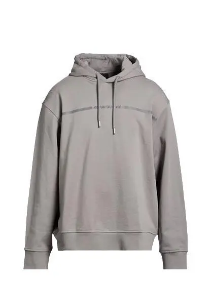 Armani Exchange Dark Cotton Elastane Sweatshirt - Grey