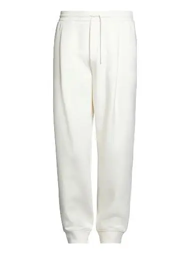 Emporio Armani Pants Ivory Size Cotton, Polyester, Elastane - White