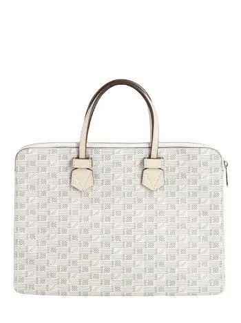 MOREAU PARIS Graniers Large Handbag - White