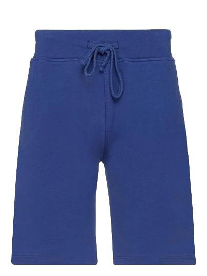 AERONAUTICA MILITARE Cotton Elastane Bermuda Shorts - Blue