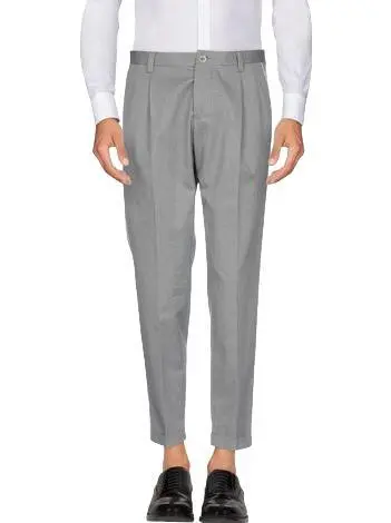 Dolce & Gabbana Tapered Twill Pants - Grey
