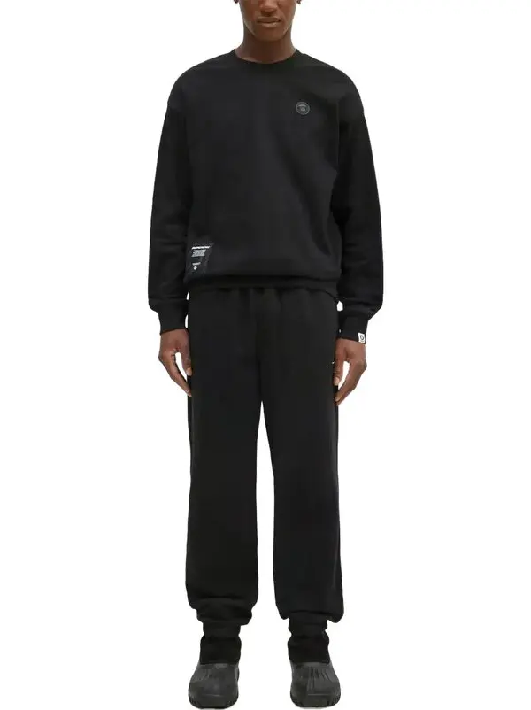 THISISNEVERTHAT Elasticated-ankle Track Pants - Black