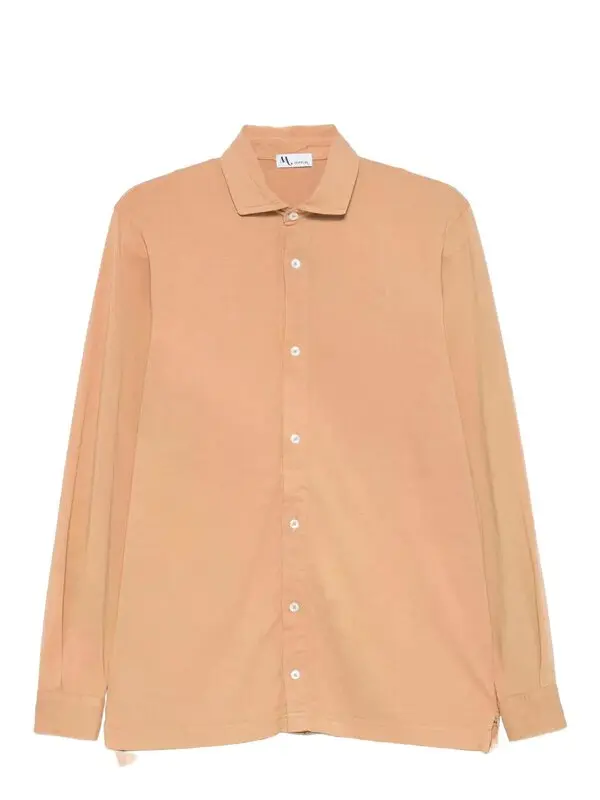 DOPPIAA Long-sleeve Shirt - Brown