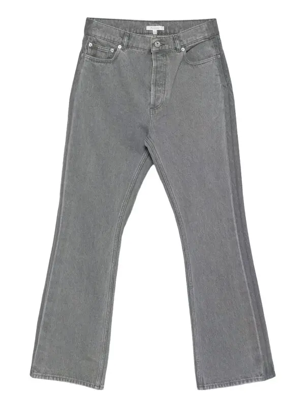 JW Anderson Bootcut Flared Jeans - Grey