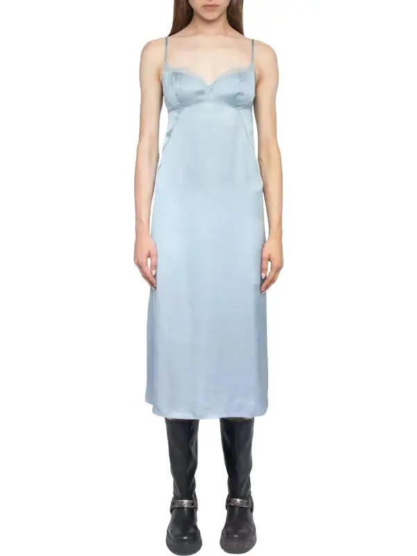 Zadig&Voltaire Rialta Midi Dress - Blue