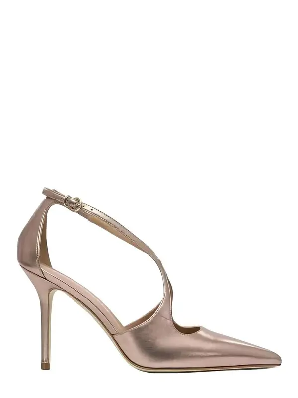 LELLA BALDI 100mm Ankle-strap Pointed-toe Pumps - Pink
