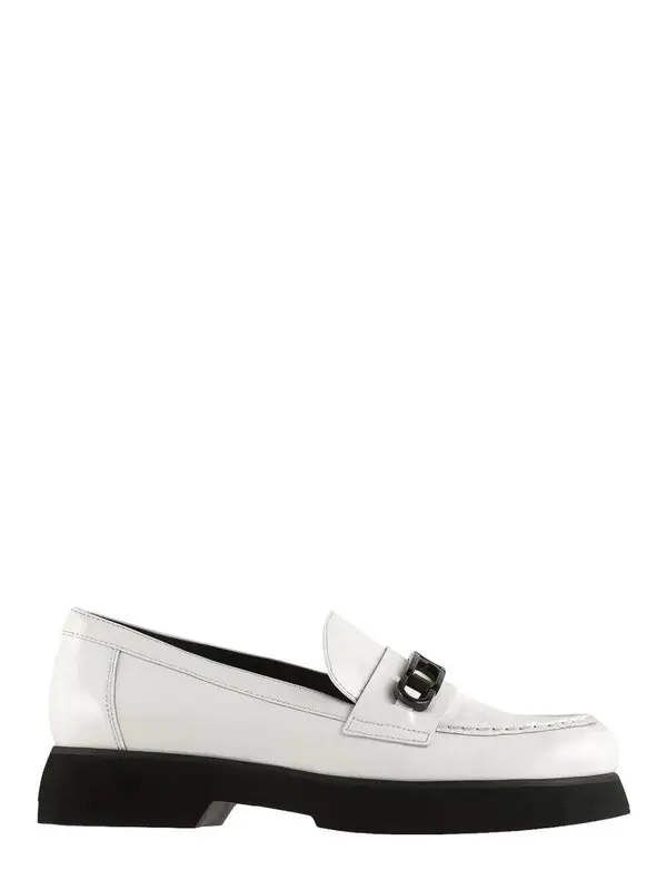 HOGL Cecil Chain-embellished Loafers - White