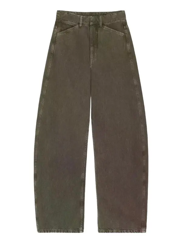 LEMAIRE Wide-leg Jeans - Green