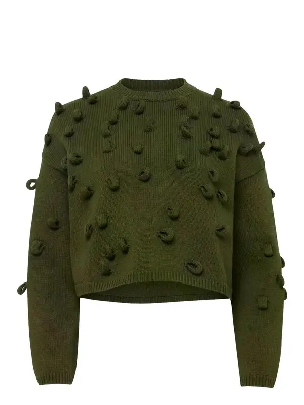 JW Anderson Textured Jumper - Green