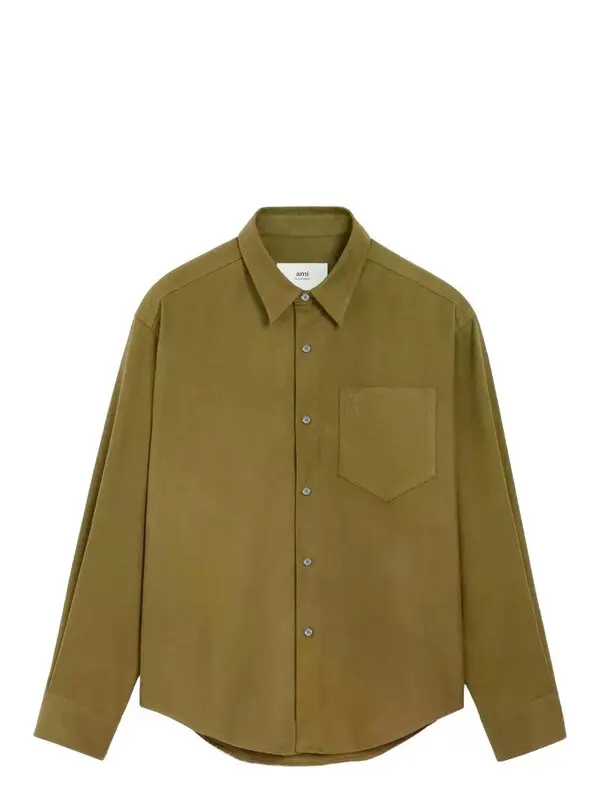 Ami De Coeur Cotton Shirt - Green