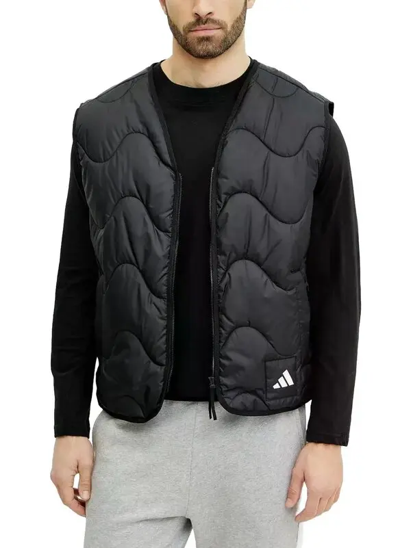 Adidas Quilted Vest - Black