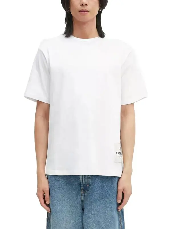 Fiorucci Logo-patch T-shirt - White