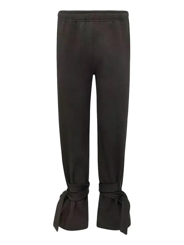 JW Anderson Tie-fastening Cuffed Trousers - Brown