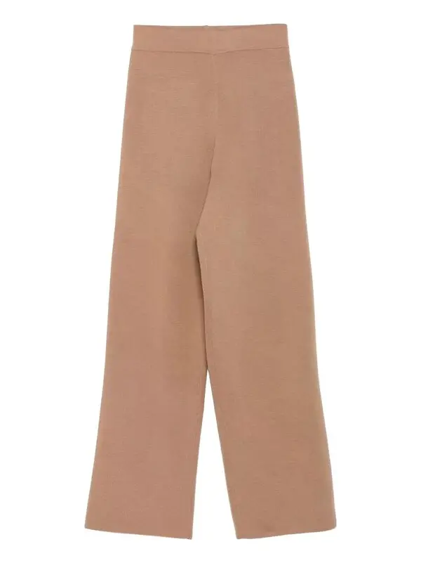 Fabiana Filippi High-waisted Wool Trousers - Brown