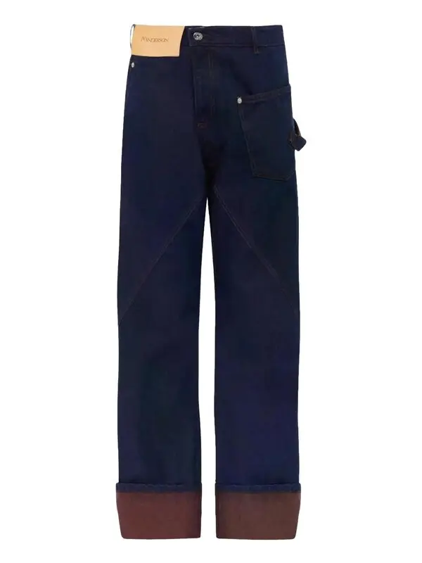 JW Anderson Straight-leg Jeans - Blue